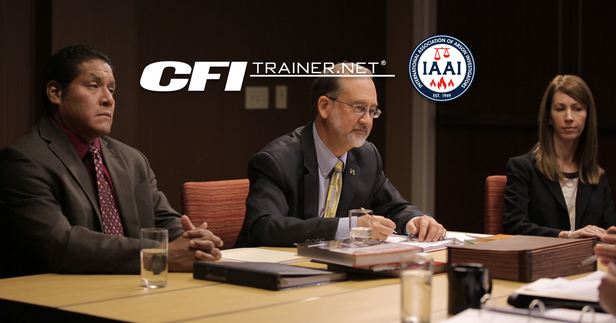 Certified Fire Investigator Training - - The Deposition Part 2 ...