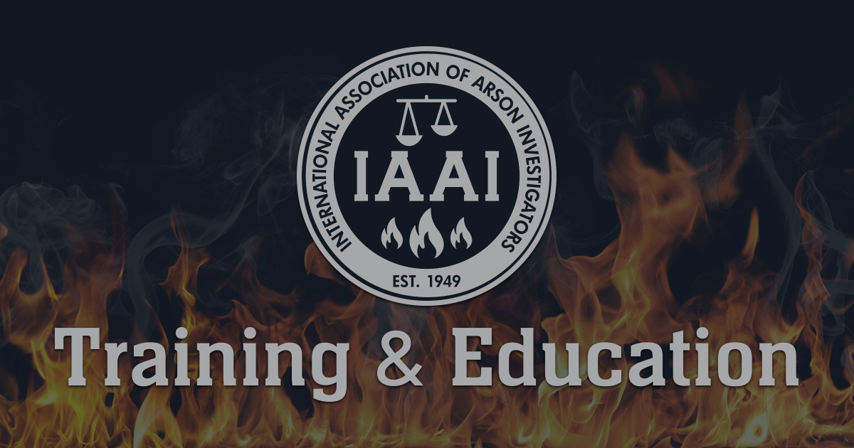 Certified Fire Investigator Training - - Live Event-Artificial Intelligence 9.12.2024 1 PM EST